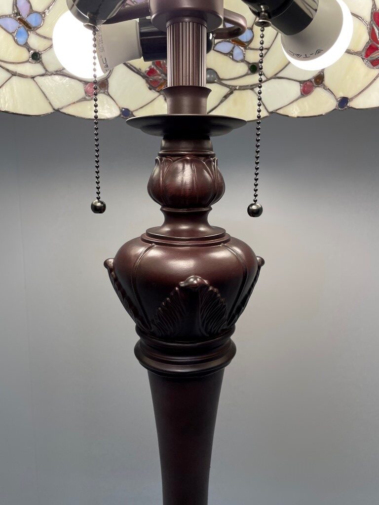 Tiffany vloerlamp Papillon 50 Deluxe kopen? Groot aanbod!